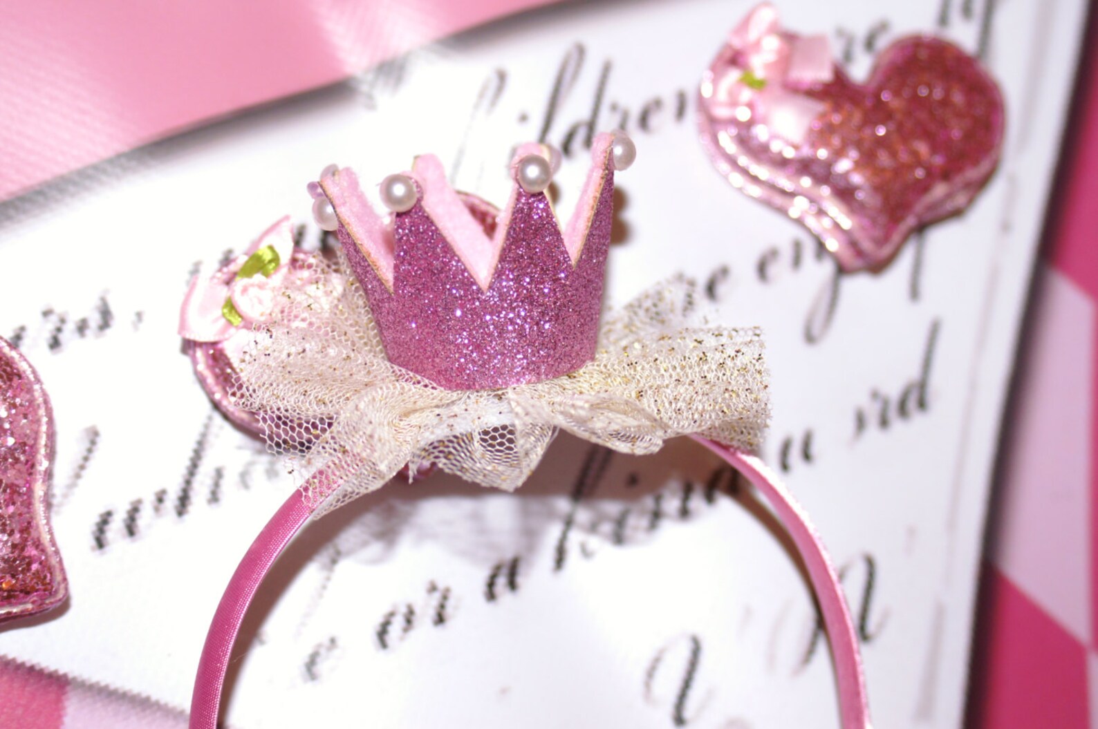 Crown Headband Birthday Crown Headband Princess Headband - Etsy