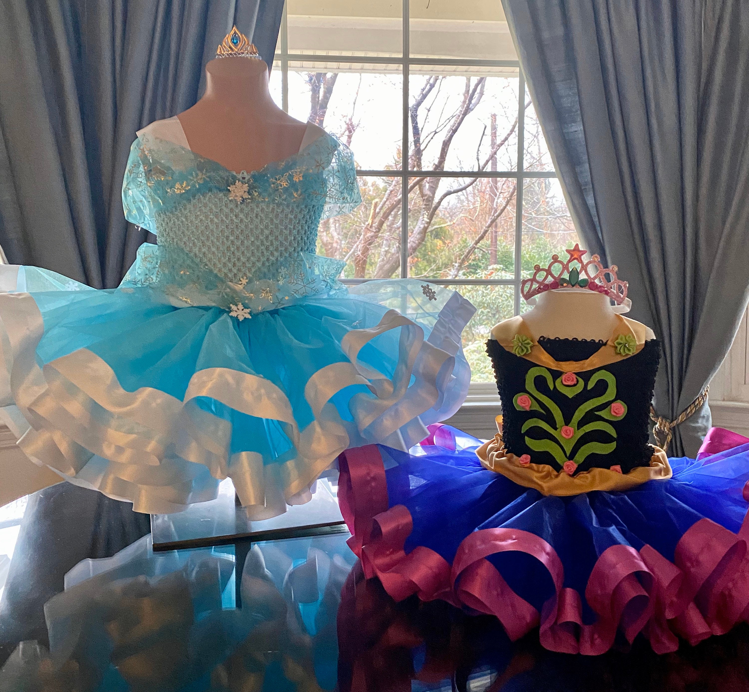 Princess Anna Inspired Tutu Anna and Elsa Inspired Tutu | Etsy