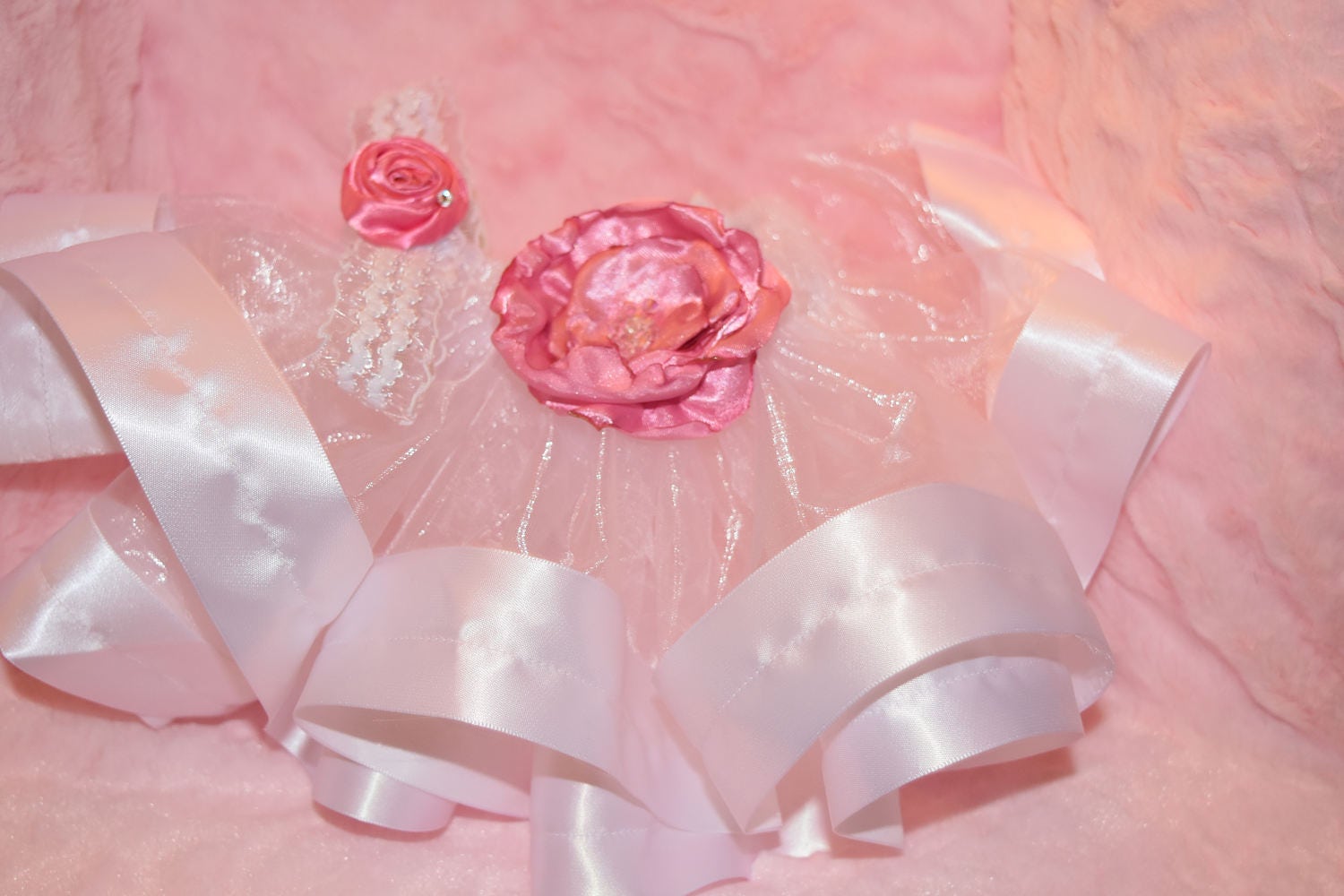 Newborn Ribbon Trim Tutu, Ribbon Trim Tutu, Newborn Photo Shoot Tutu ...