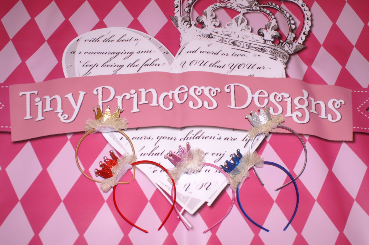 Crown headband Birthday Crown Headband Princess Headband | Etsy