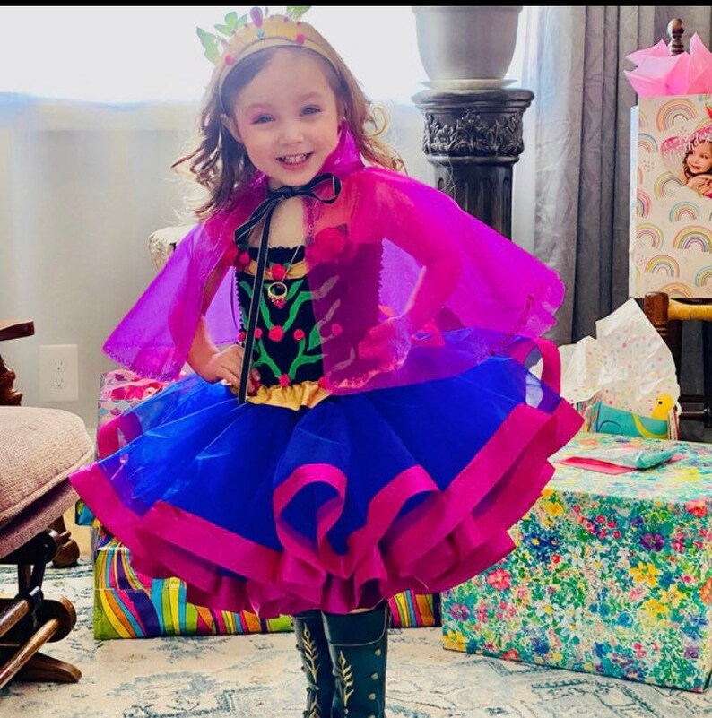Princess Anna Inspired Tutu Anna and Elsa Inspired Tutu - Etsy