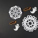 3 Paper Snowflake Fold&cut Patterns, Goblins, Ghosts, Spiders, Level 2 ...