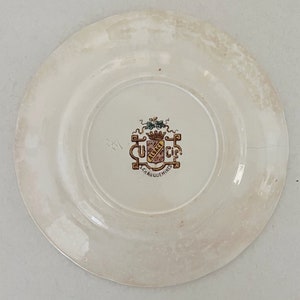 Antique Sarreguemines France Four Faience Plates Alsace Pattern by ...