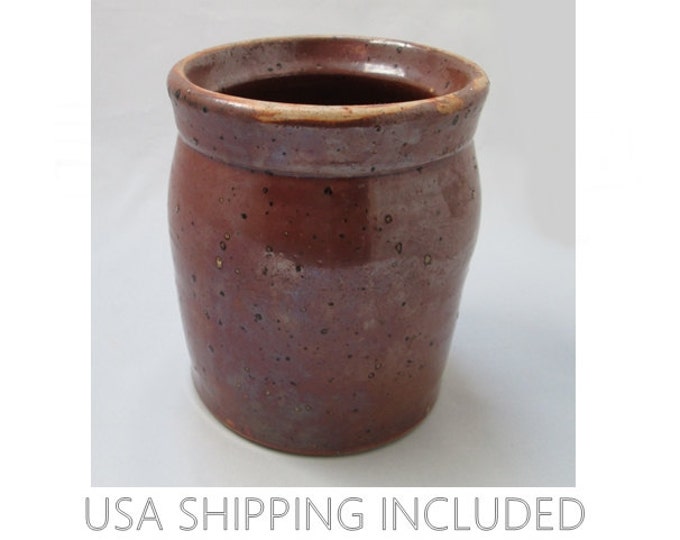 Antique Oregon Pottery Company Stoneware Jar 1866-1890 - Etsy