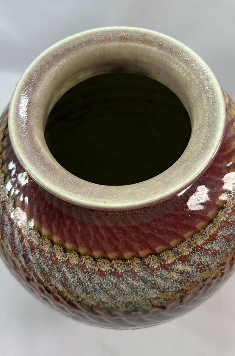 Vintage JOSEPH PANACCI Tall Studio Pottery Vase Canada 1995 - Etsy