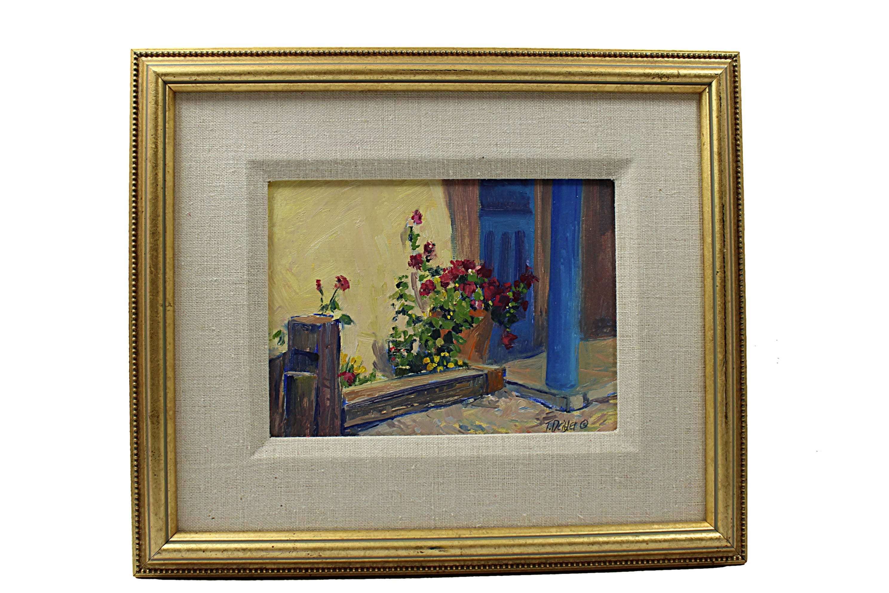 Vintage TIM DEIBLER Impressionist Oil Painting Framed - Etsy
