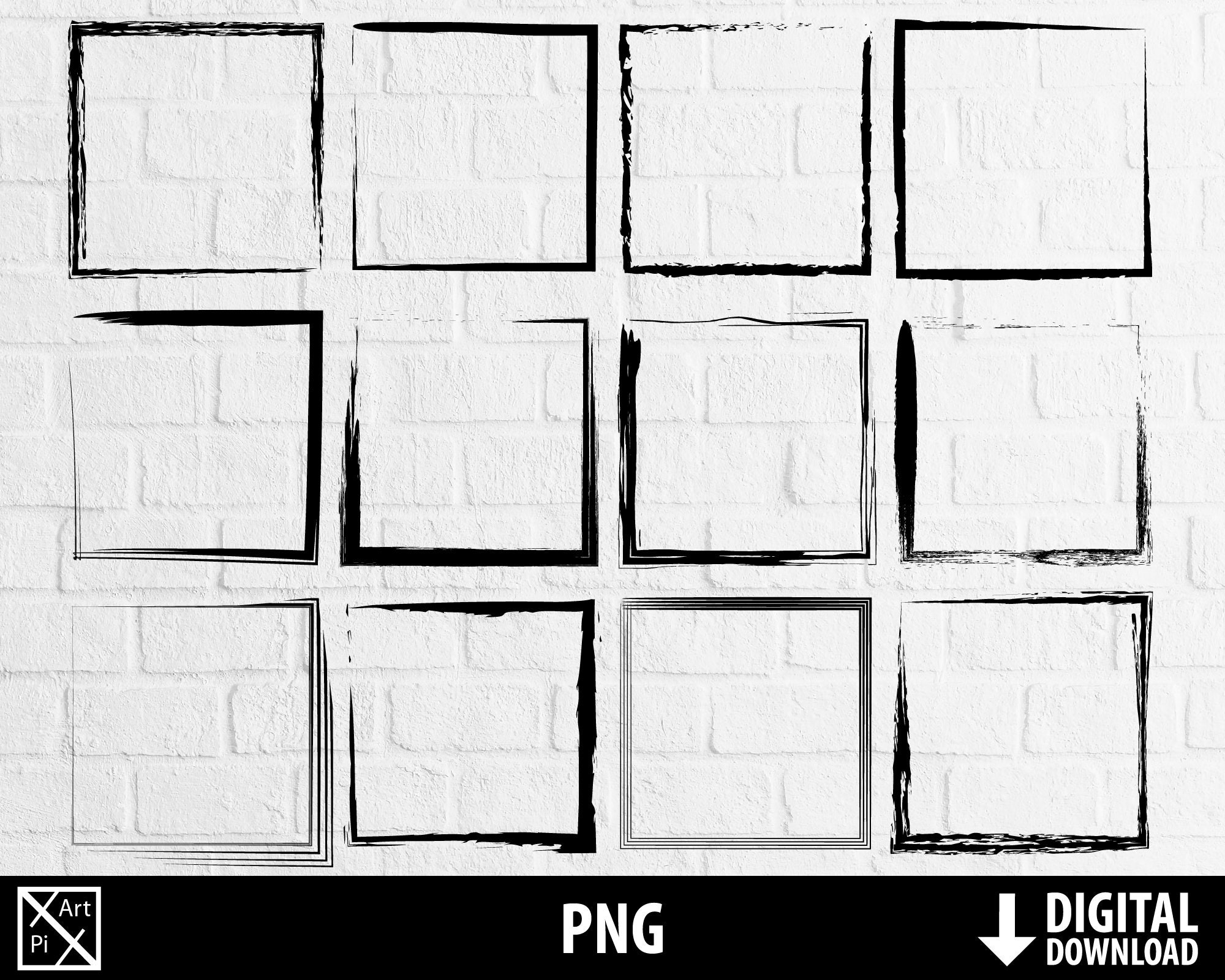 Distressed Photo Borders