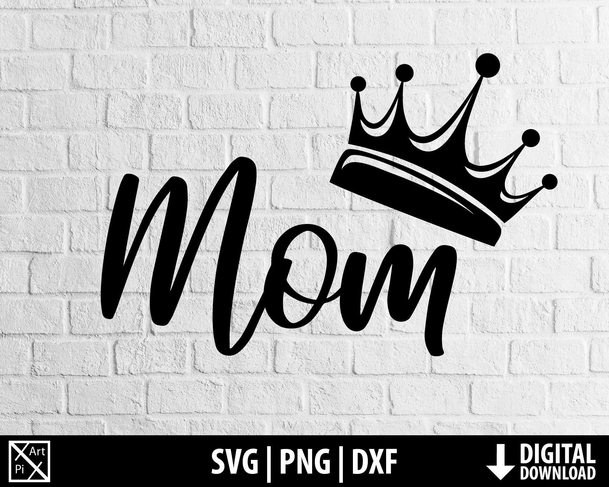 Mom Crown Svg Png Dxf Queen Mom Svg Clipart Best Mom Mom - Etsy Israel