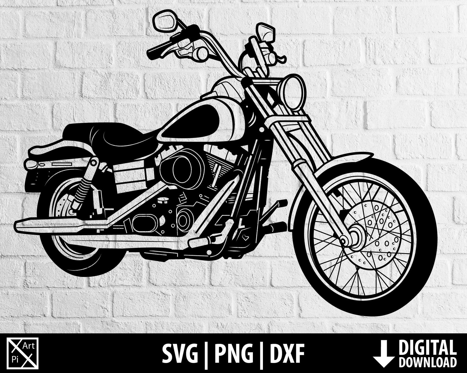 Motorrad Svg Png Dxf, Moto-Bike Svg Clipart, Roadtrip, druckbare ...
