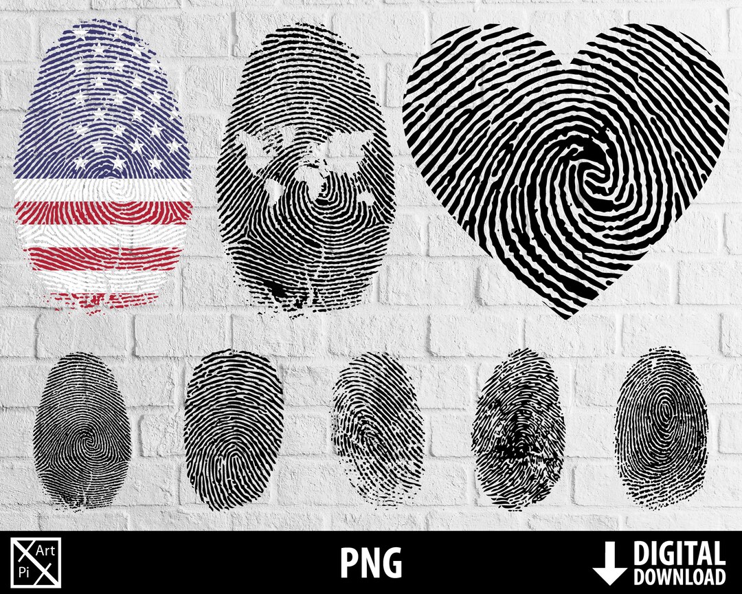 Fingerprint Png, American Flag Usa United States Clipart, World Map ...
