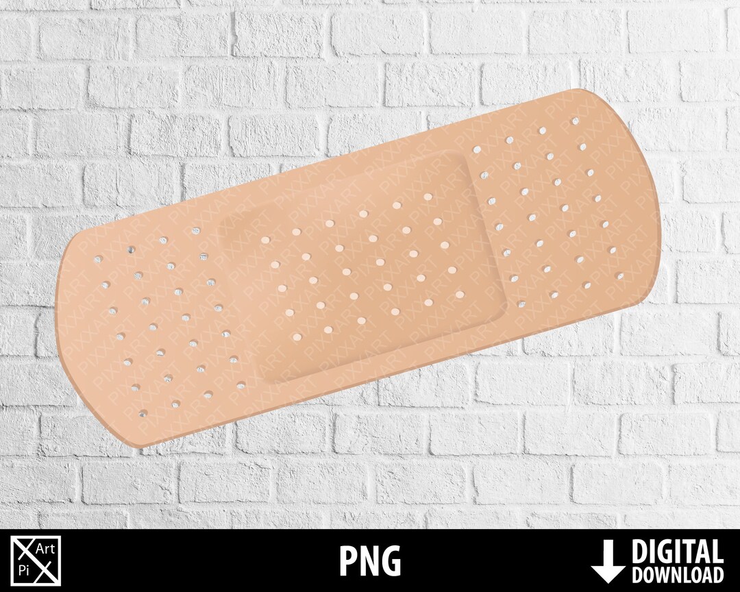 Bandage Png, Medical Clipart, Band Aid Illustration, Printable Bandage ...