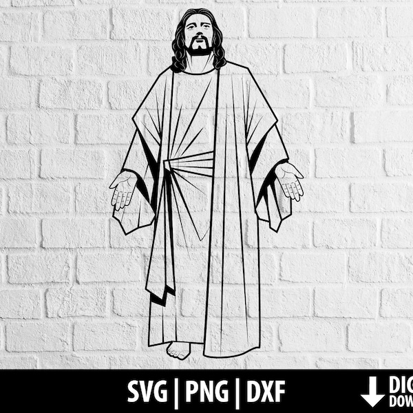 Jesus Svg - Etsy