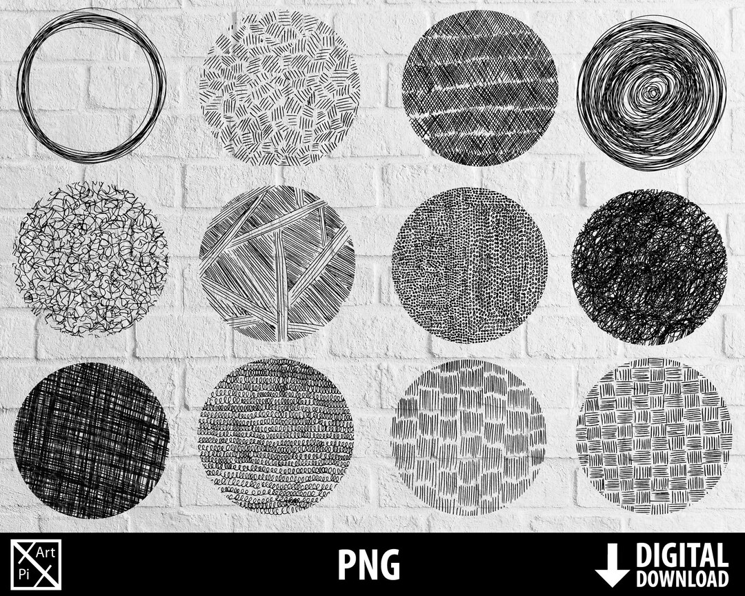 Doodle Circles Png, Hand Drawn Circles Clipart, Grunge Circles ...