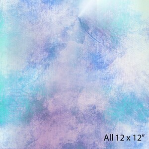 Grunge Watercolor Printable Digital Paper, Canvas Water Color Rainbow ...