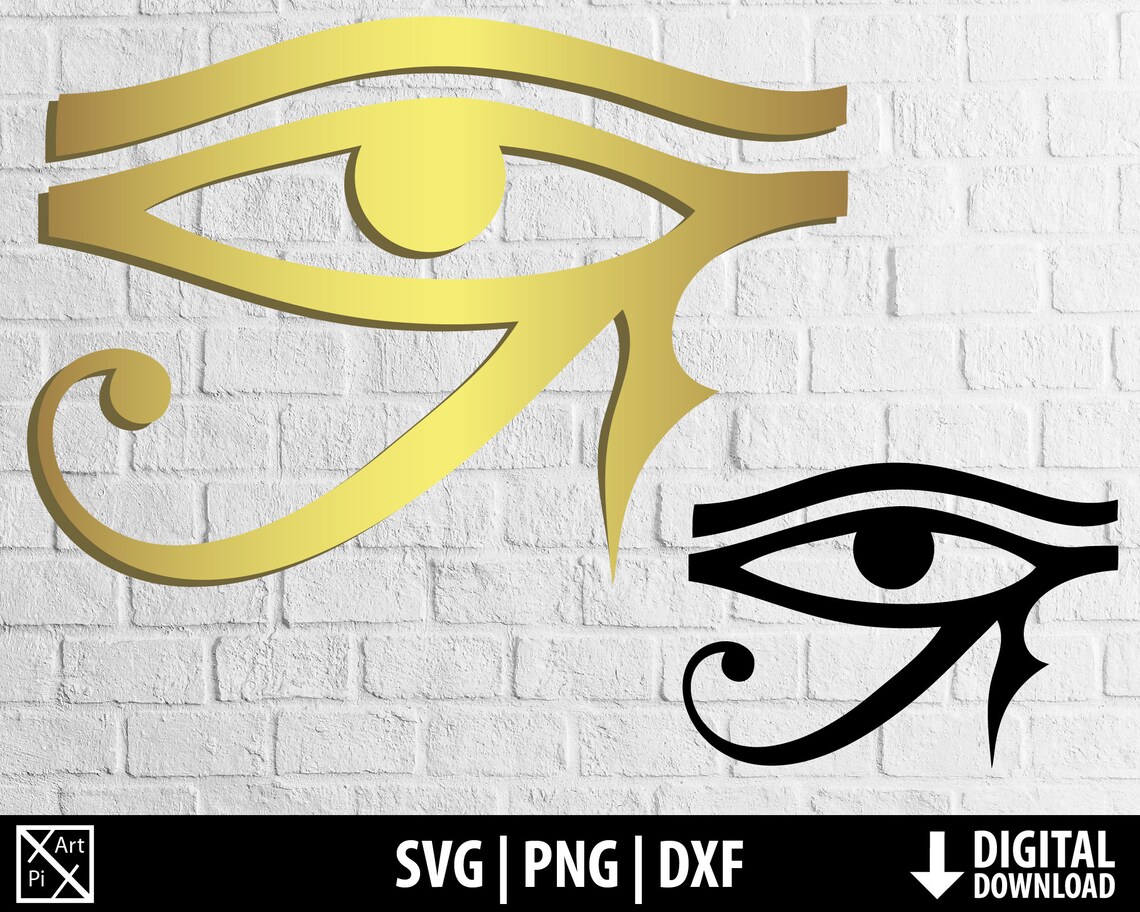 Eye of Horus Svg Png Dxf, Eye of Ra Clipart, Egyptian Symbols ...