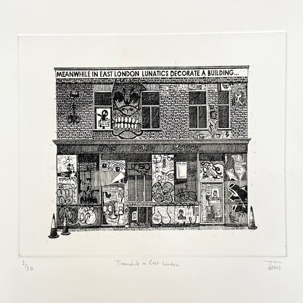 Hackney Wick Art - Etsy UK