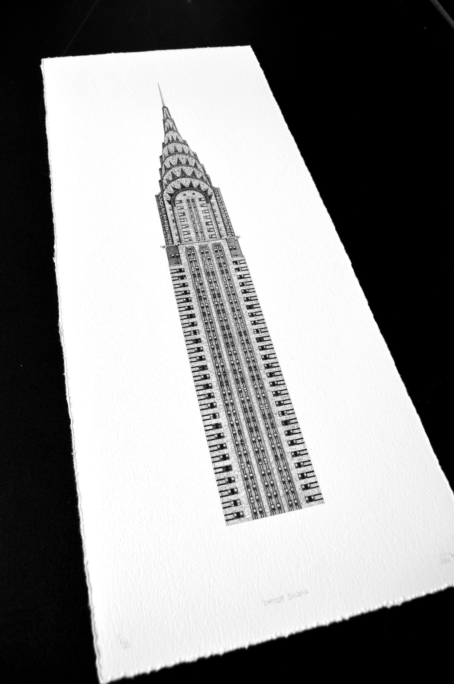 Chrysler Building Fine Art Limited Edition Giclee Print. - Etsy