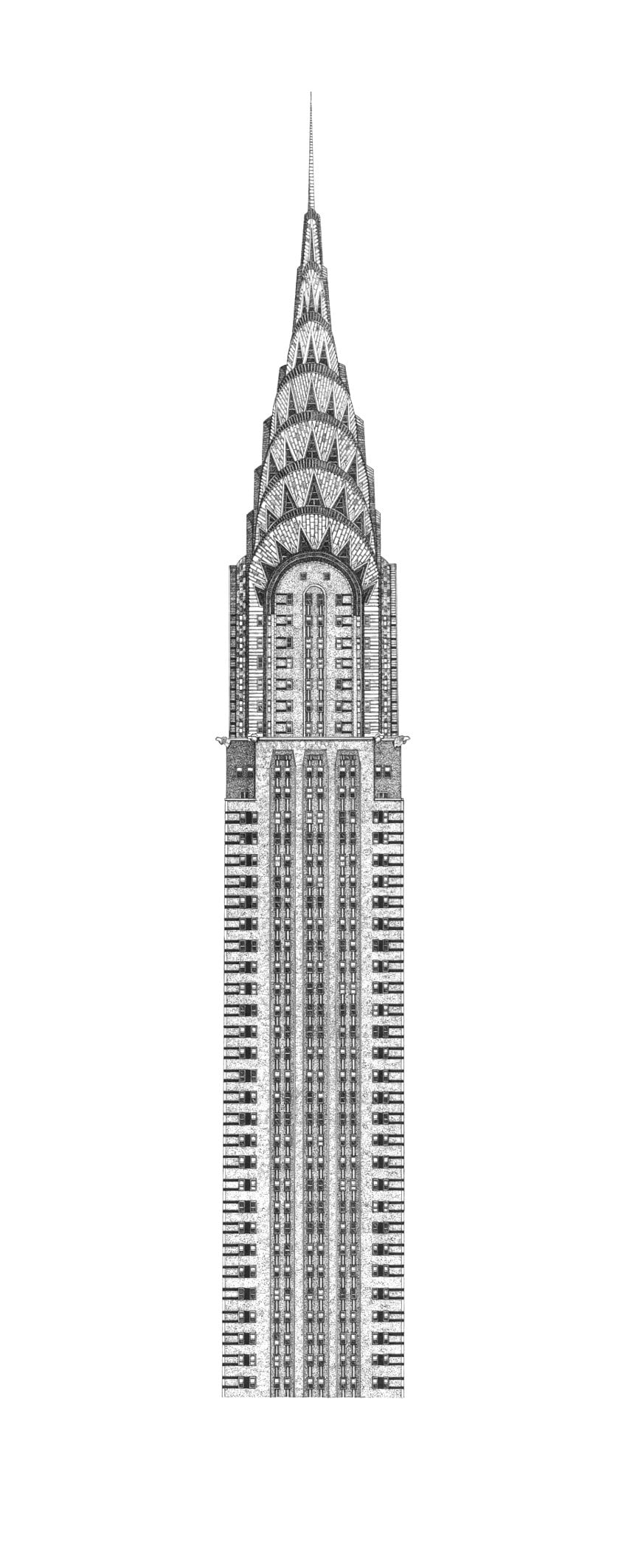 Chrysler Building Fine Art Limited Edition Giclee Print. - Etsy