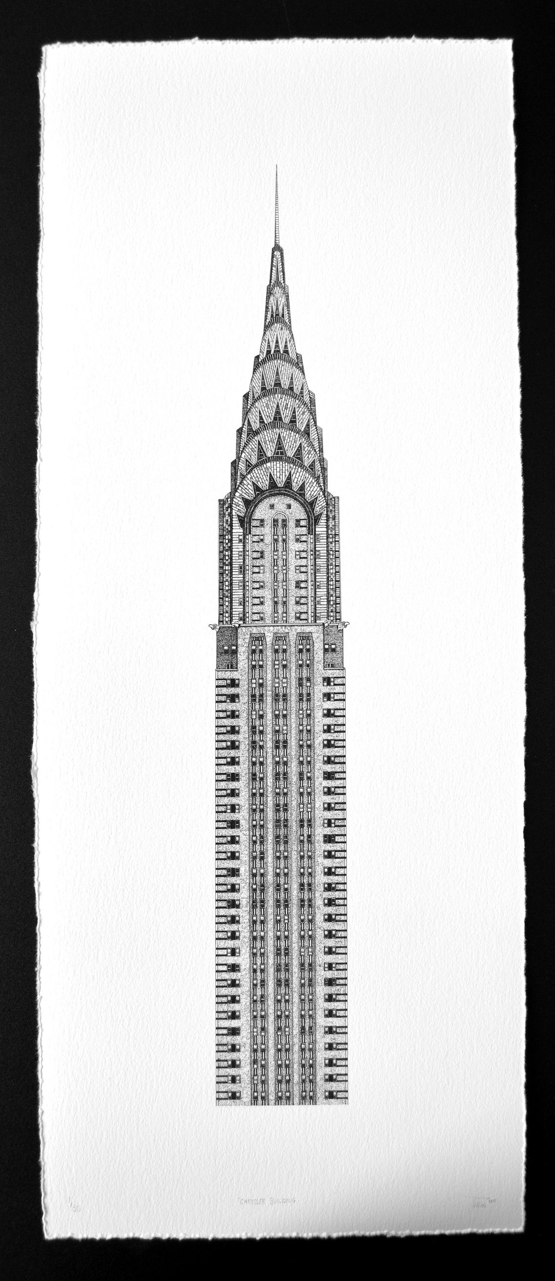 Chrysler Building Fine Art Limited Edition Giclee Print. - Etsy