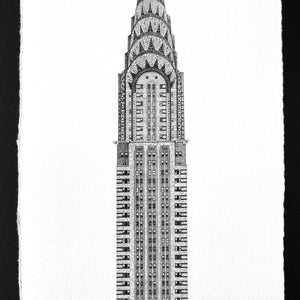 Chrysler Building Fine Art Limited Edition Giclee Print. - Etsy