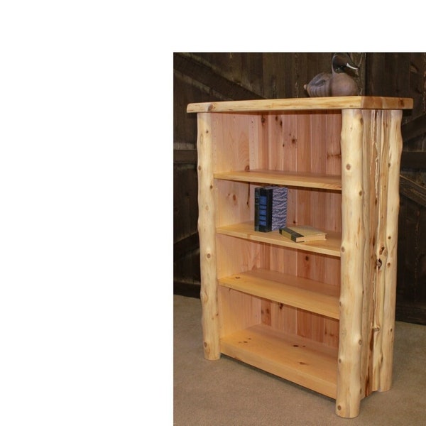 Rustic Bookcase - Etsy