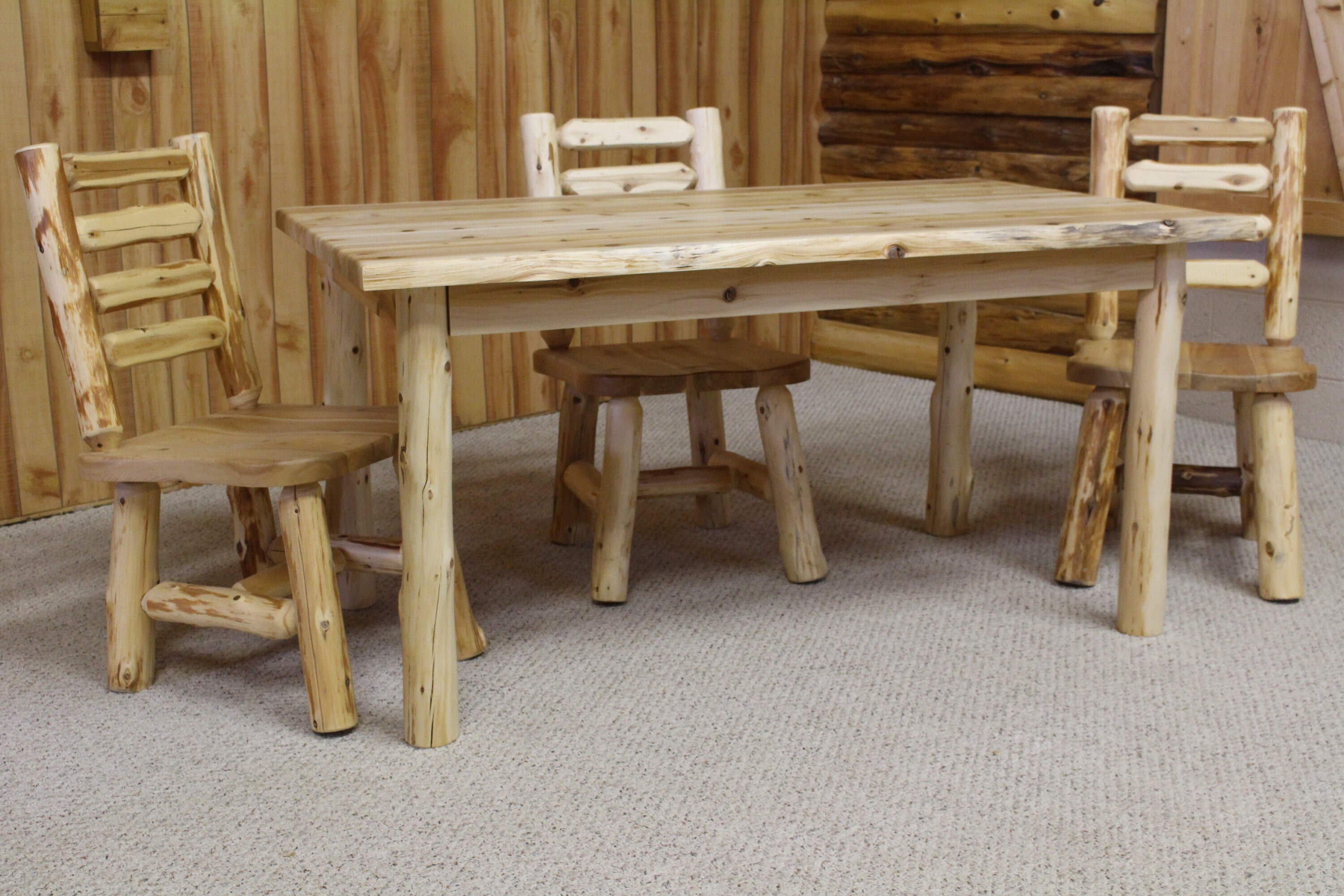 Log Dining Room Sets