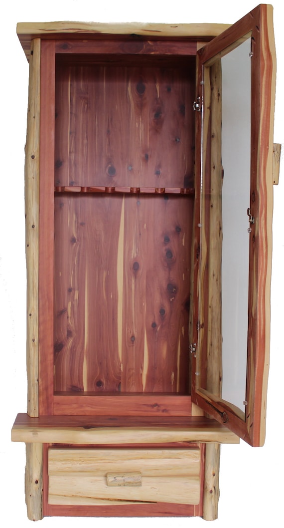 Cedar Gun Cabinet