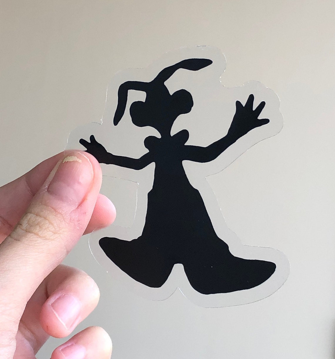 Roger Rabbit Clear Vinyl Sticker / Disney Laptop Decals | Etsy