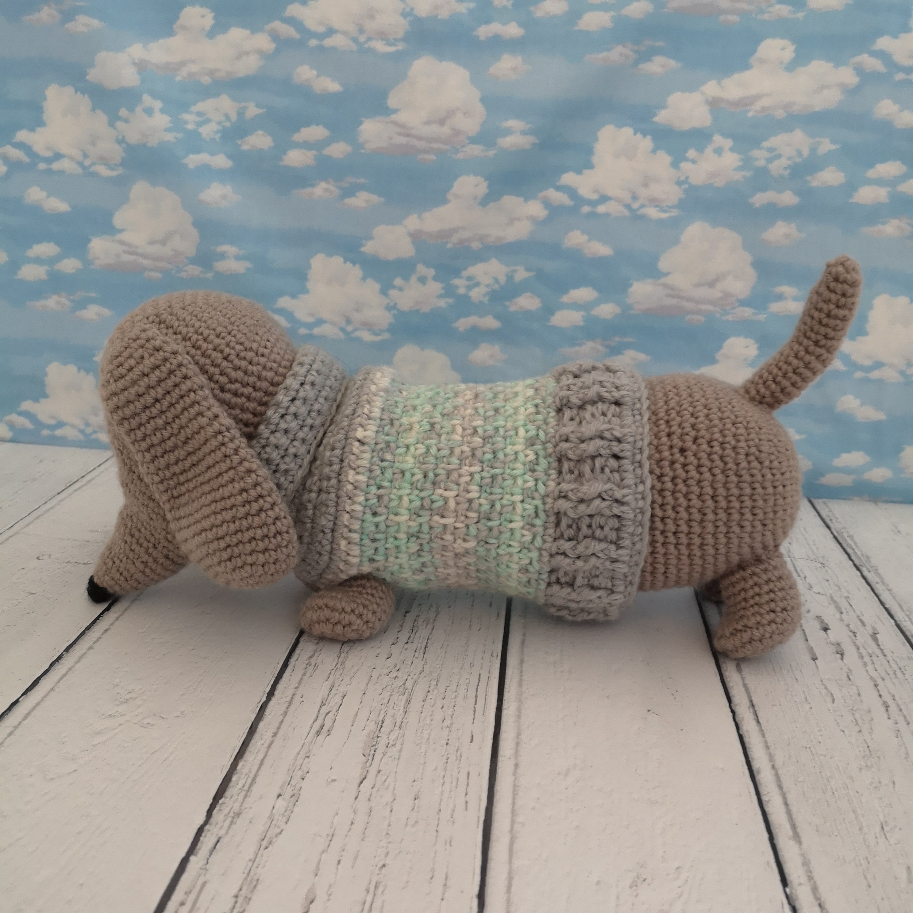 Sausage Dog Crochet Pattern PATTERN ONLY. Amigurumi Sausage - Etsy UK