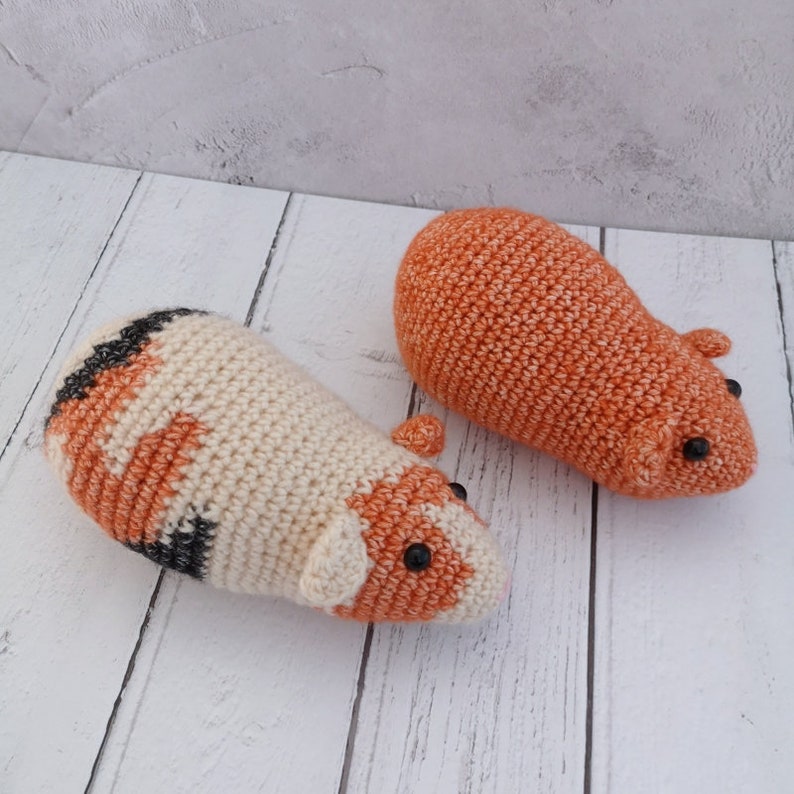 Guinea Pigs Crochet Pattern PATTERN ONLY. Amigurumi Guinea - Etsy