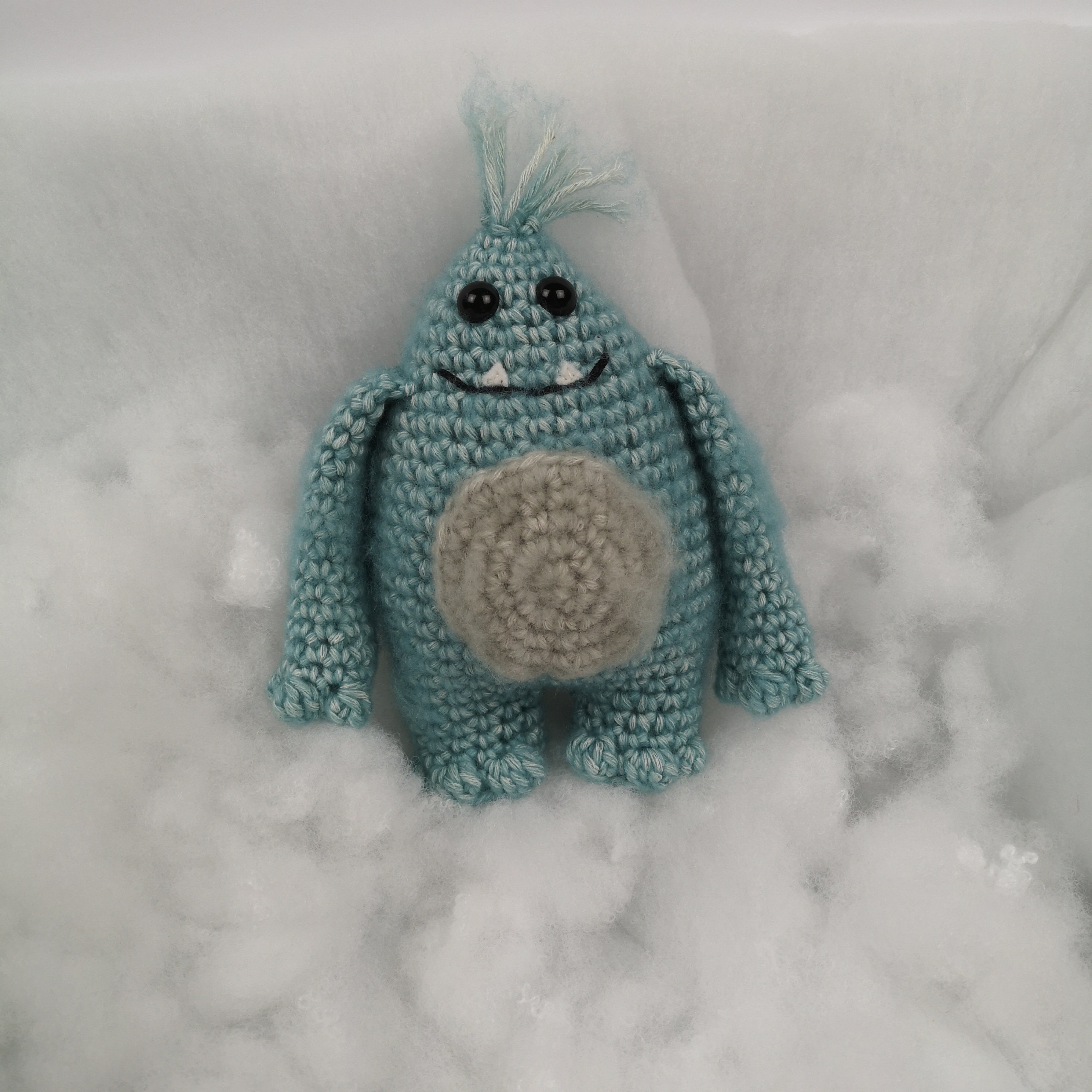 Yeti Crochet Pattern PATTERN ONLY. Amigurumi Yeti Pattern - Etsy