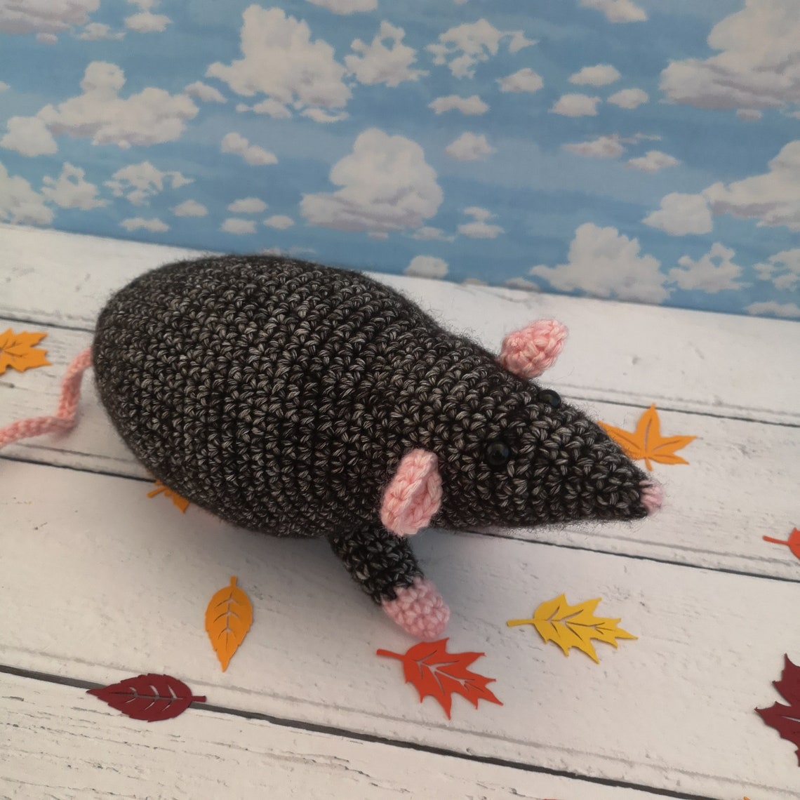 Fancy Rats Crochet Pattern PATTERN ONLY. Amigurumi Rats | Etsy