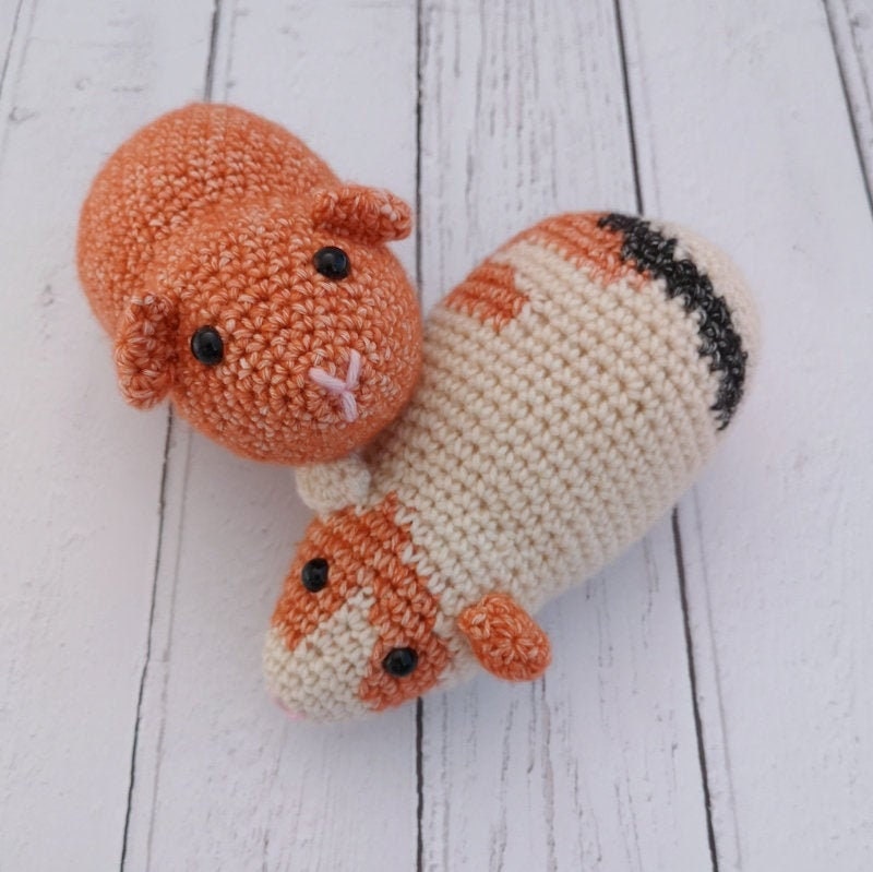 Guinea Pigs Crochet Pattern PATTERN ONLY. Amigurumi Guinea | Etsy