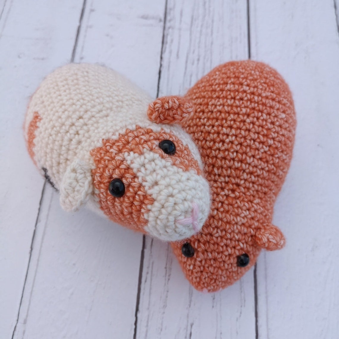 Guinea Pigs Crochet Pattern PATTERN ONLY. Amigurumi Guinea - Etsy