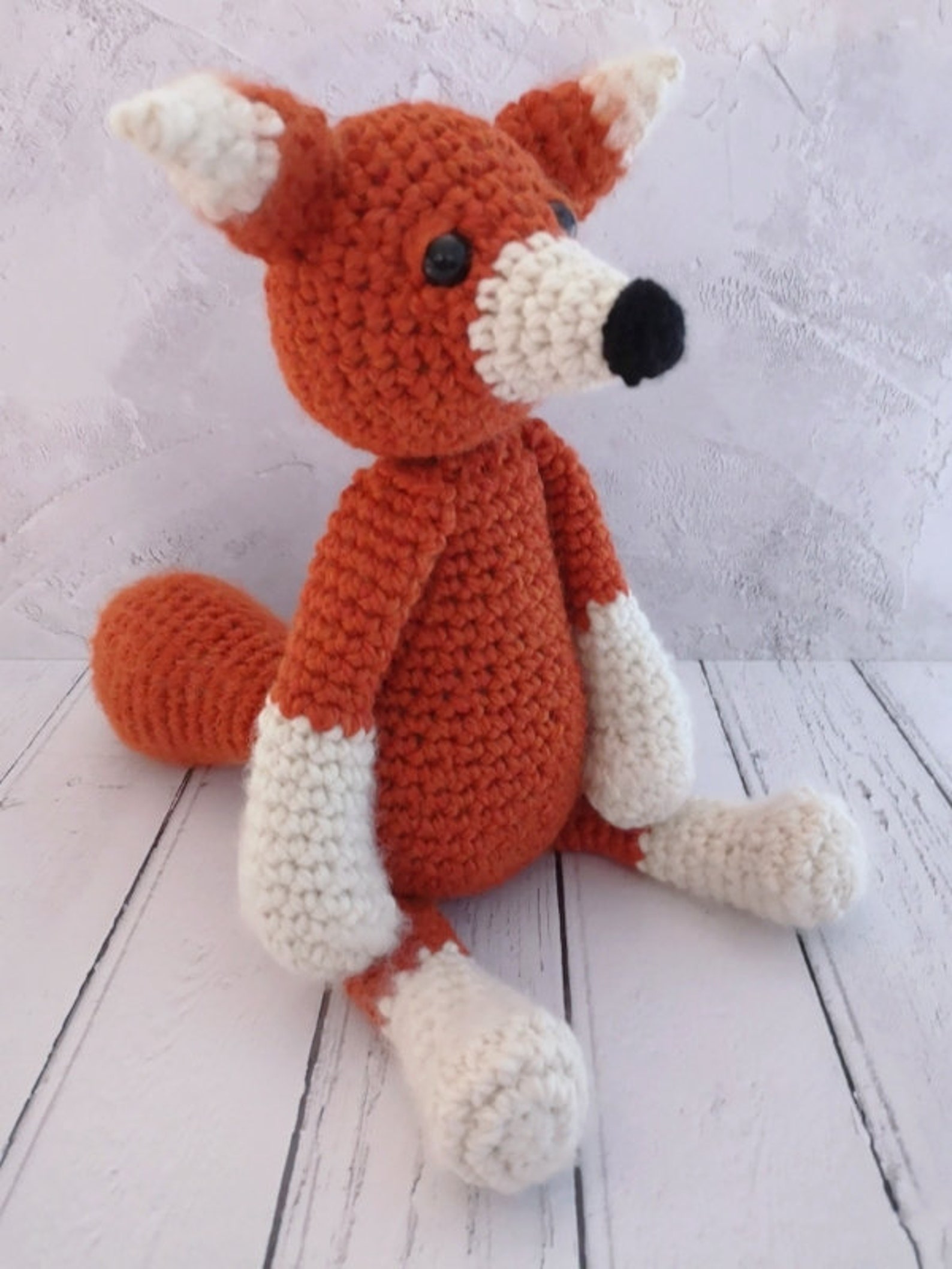 Fox Crochet Pattern PATTERN ONLY. Amigurumi Fox Pattern Fox | Etsy