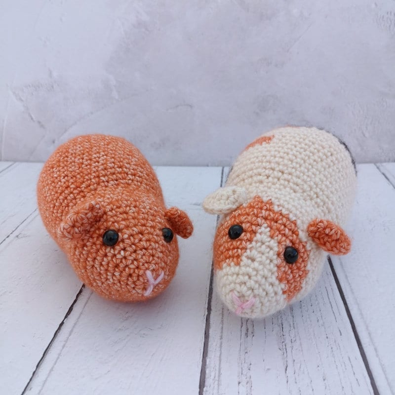 Guinea Pigs Crochet Pattern PATTERN ONLY. Amigurumi Guinea - Etsy