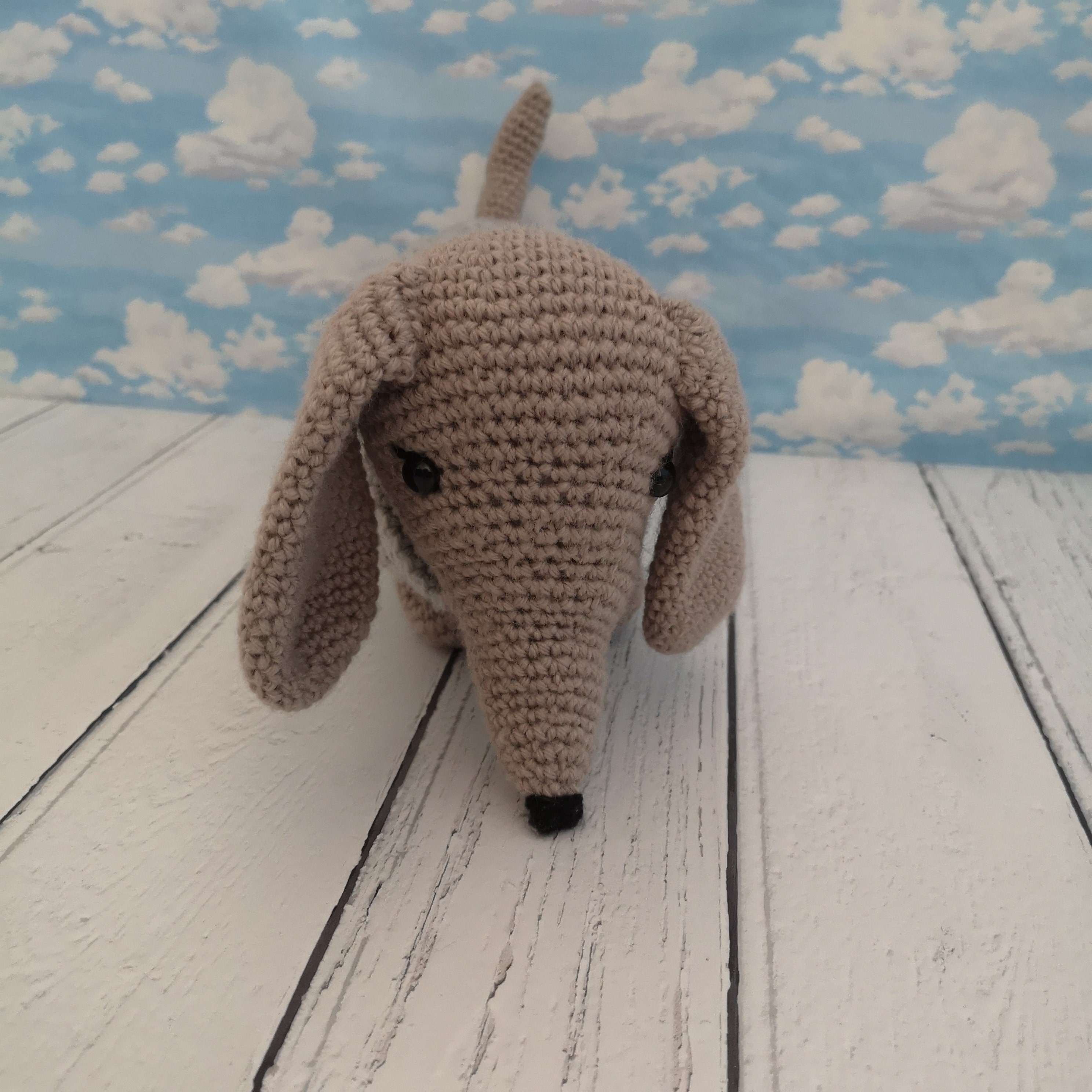 Sausage Dog Crochet Pattern - PATTERN ONLY. Amigurumi Sausage Dog ...