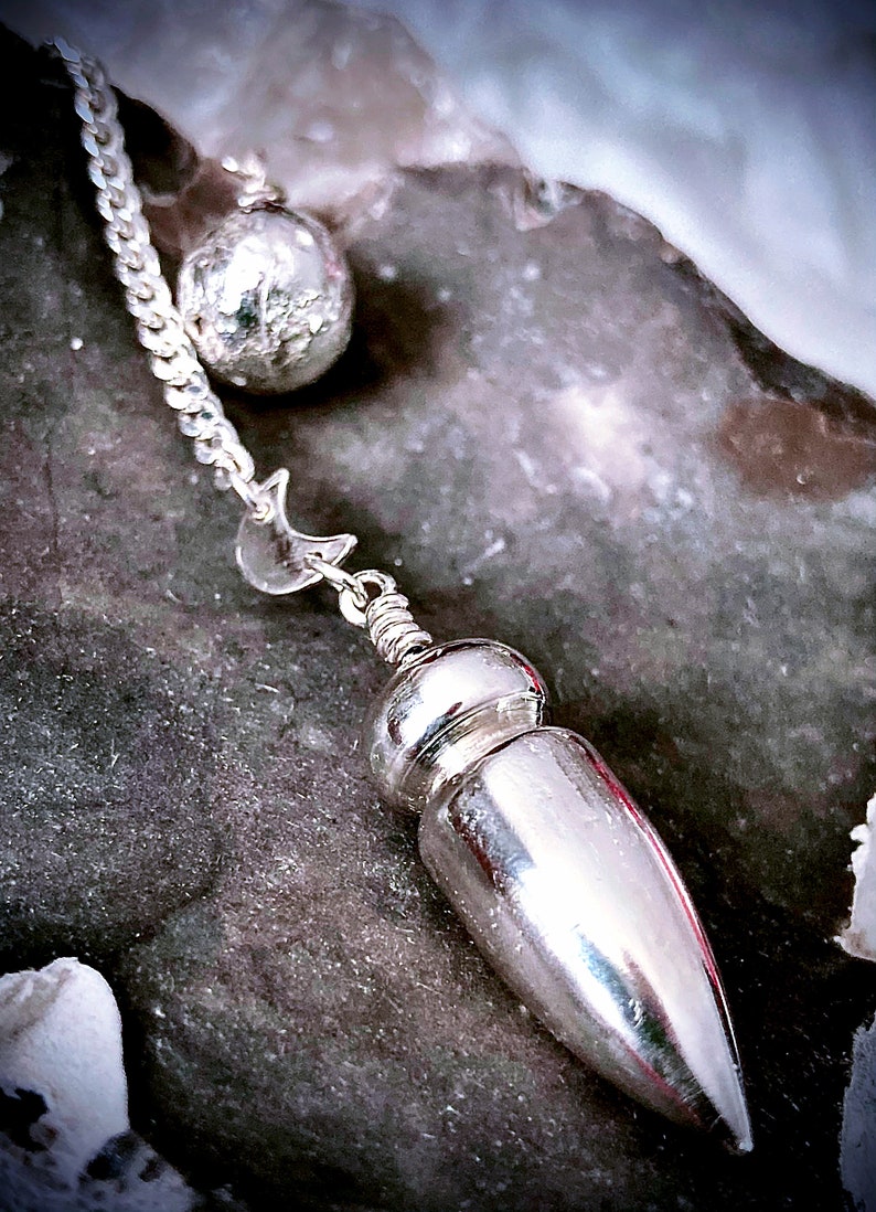 Pendulums in Solid Sterling Silver - Design Your Own! - Etsy