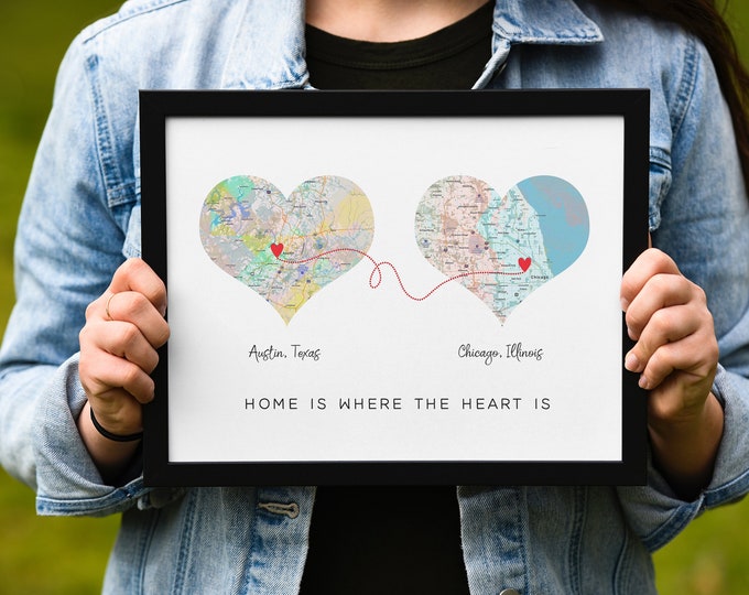 Moving Gift Moving Away Gift Going Away Gift Home is Where - Etsy