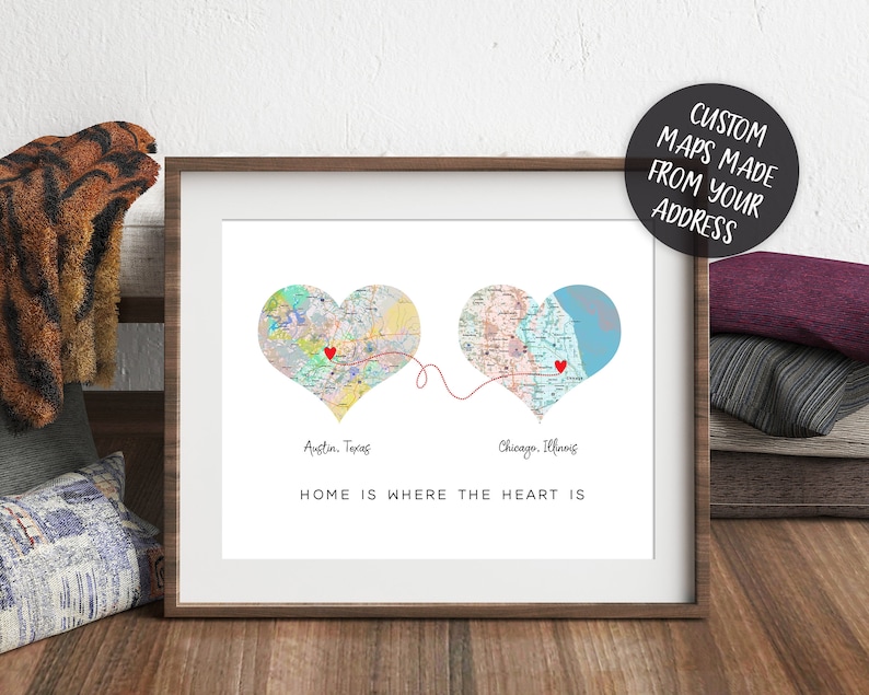 Moving Gift Moving Away Gift Going Away Gift Home is Where - Etsy