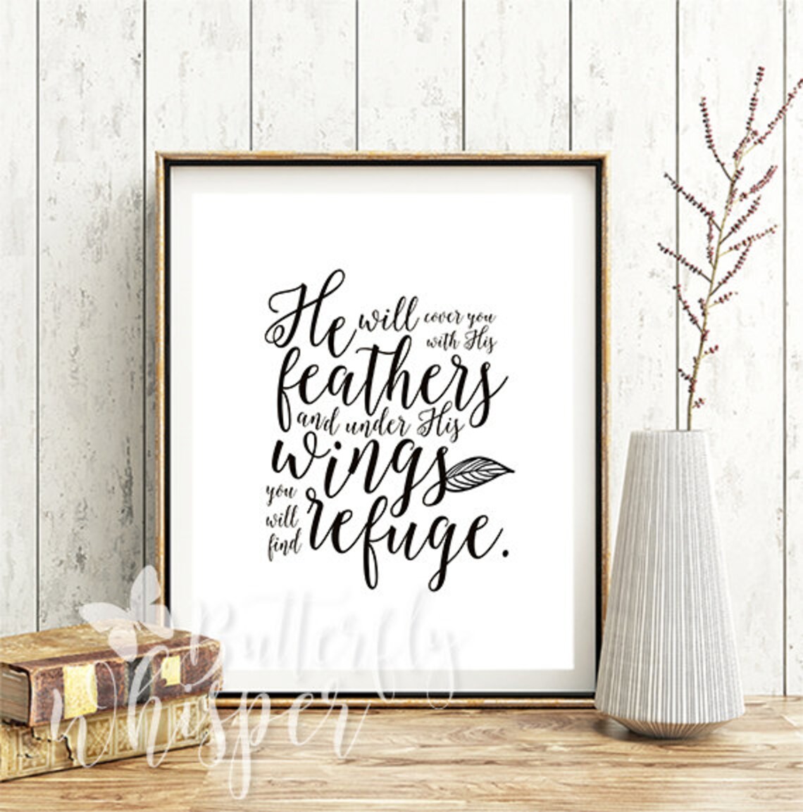 Printable Christian Wall Art Bible Verse Print Decor Psalm - Etsy