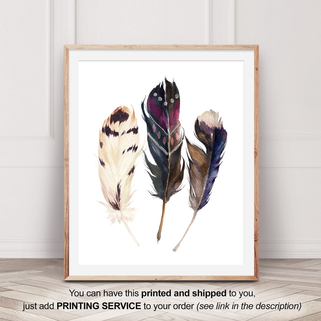 Boho Wall Art Print, Rustic Home Decor, Bohemian Wall Decor, Digital ...