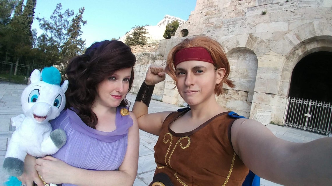 Female Inspired Verison Hercules Dress Costume or Cosplay for - Etsy