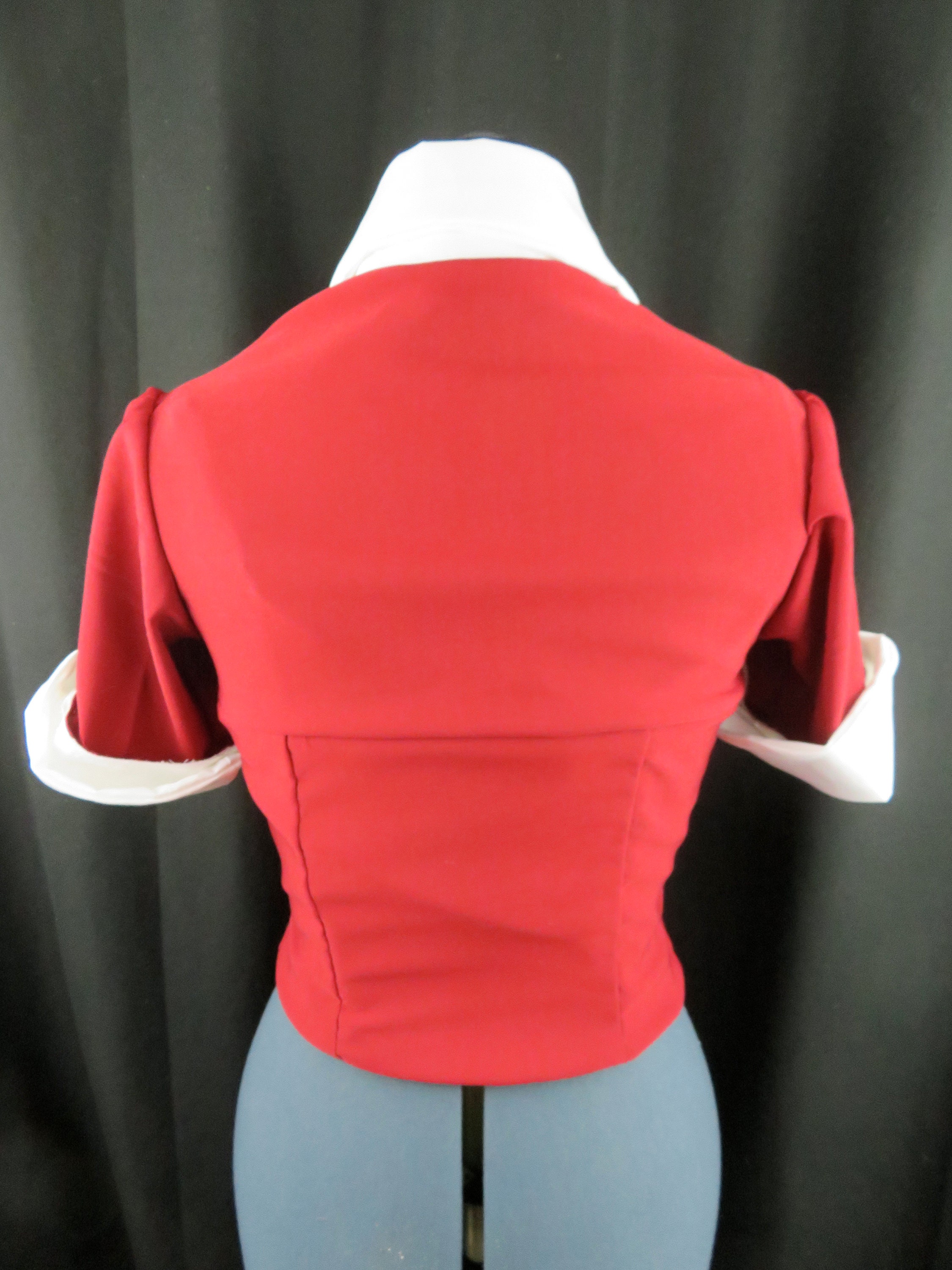 Custom Made Super Hero Bombshell Zipup Top With Embroidered - Etsy