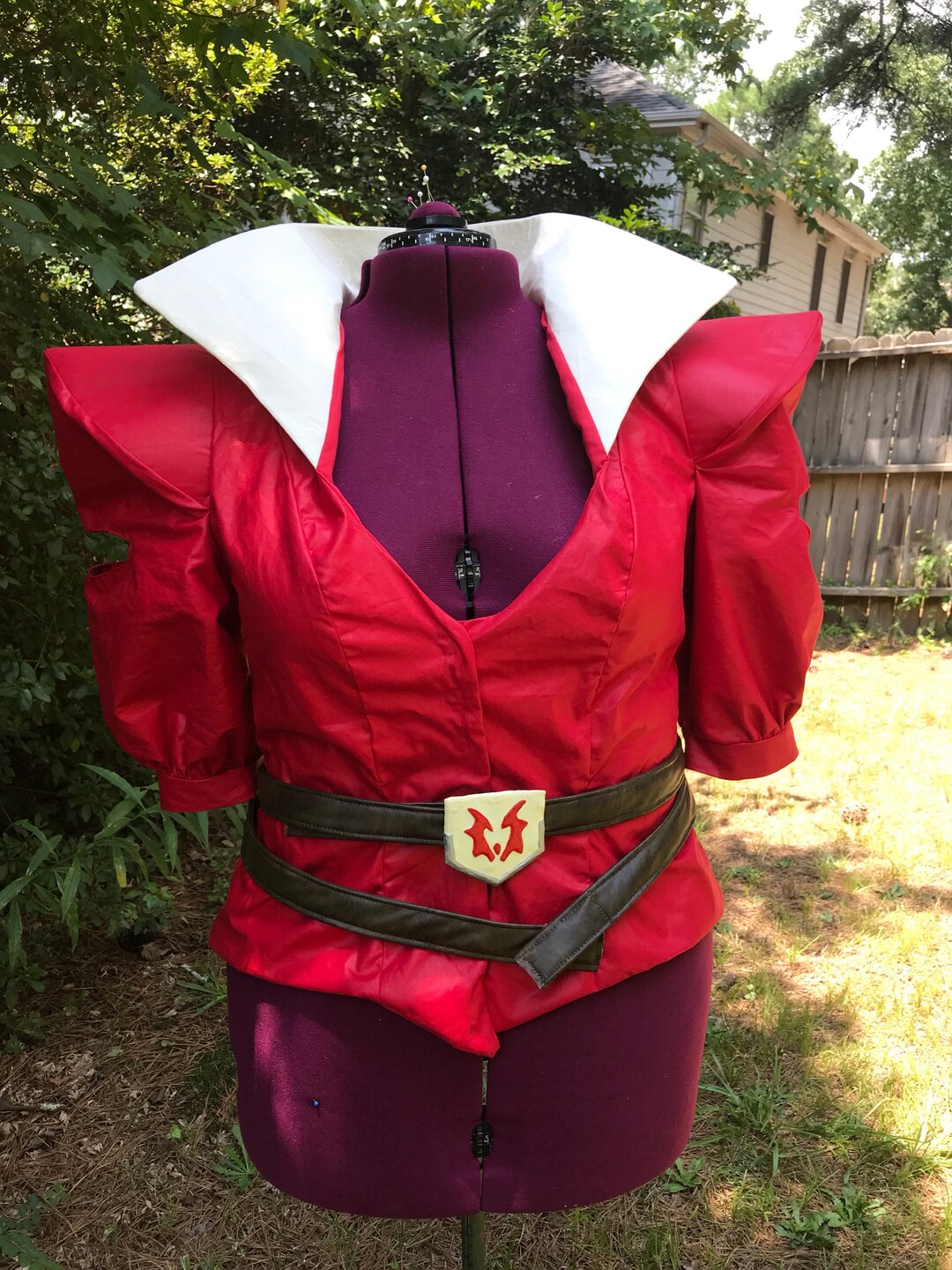 Adult Custom Red Jacket or Coat and Belt Inspired by Power Princess - Etsy