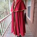 Custom Made Red and Gold Adult Cape With Caplet Cosplay - Etsy