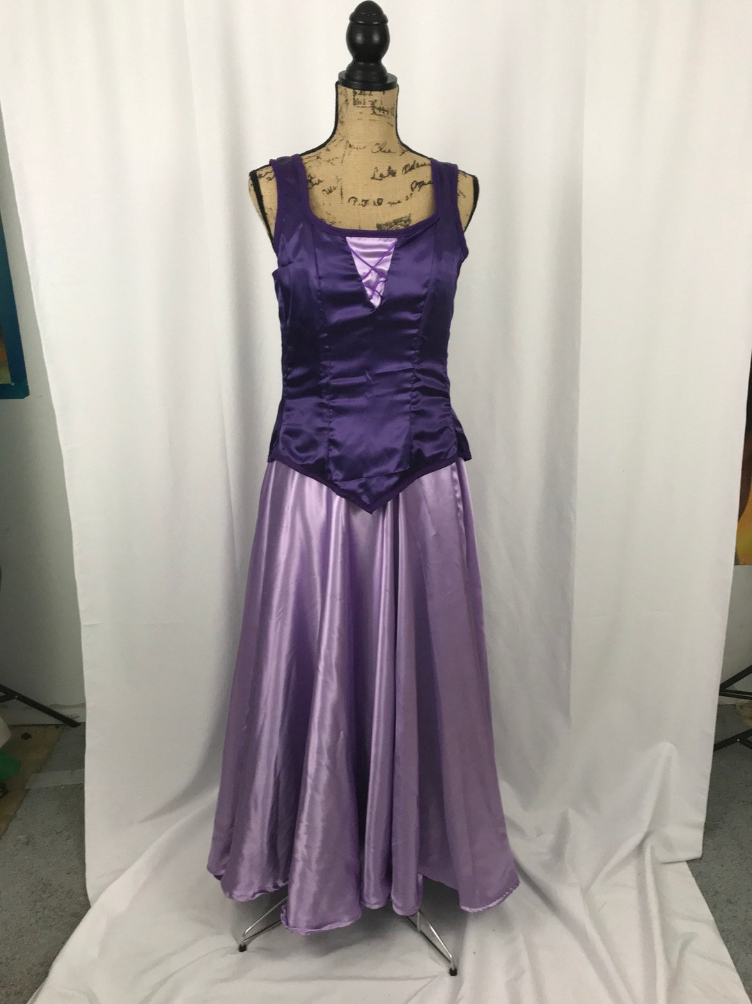 Purple Witch Cosplay or Costume Dress - Etsy