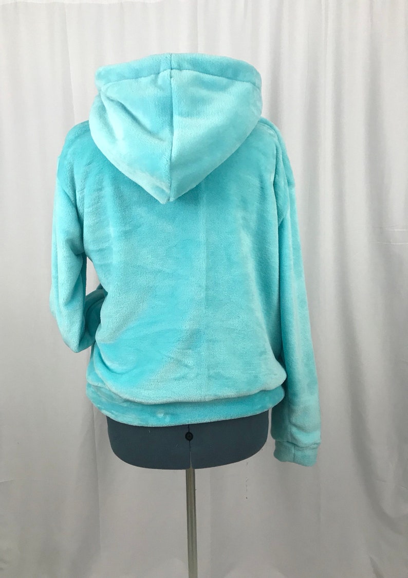 Teal Adult Fleece Hoodie Sweatshirt Cosplay Costume Sweater - Etsy