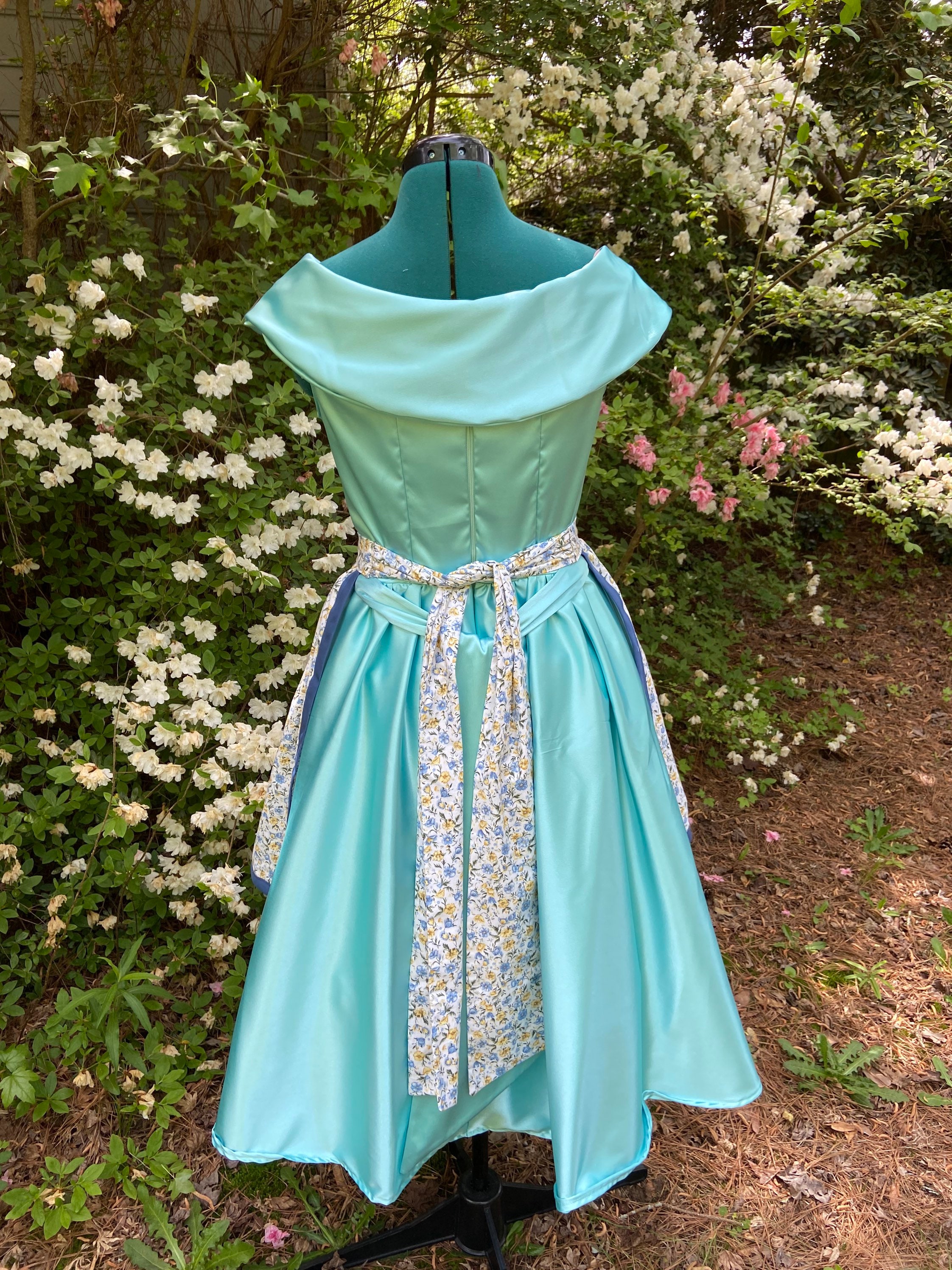 Women's Custom Adult 50s Style Dapper Day Dress Cosplay With Bow - Etsy