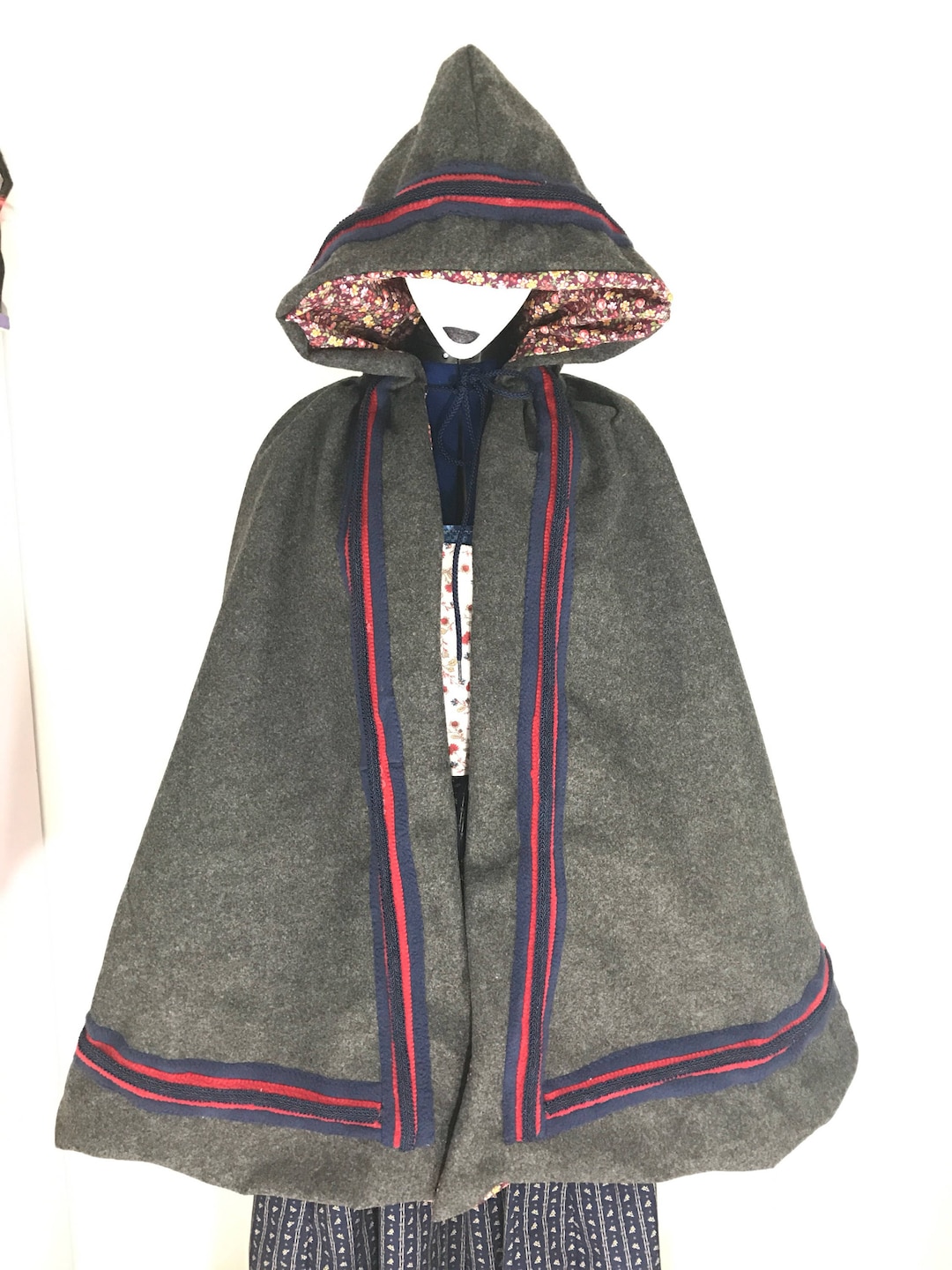 Live Action 2017 Beauty and the Beast Belle Inspired Gray Cape Cloak ...